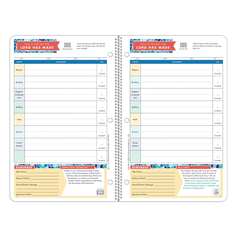 Catholic Student Planner | Success By Design