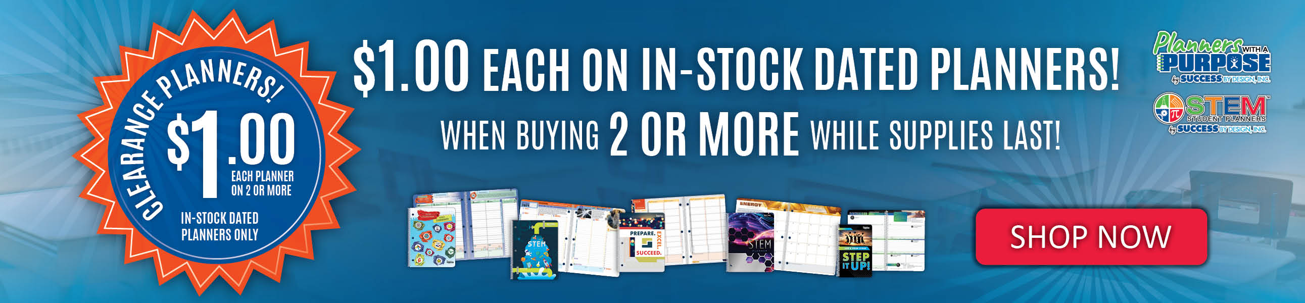 Educational Student Planners | Success By Design, Inc.