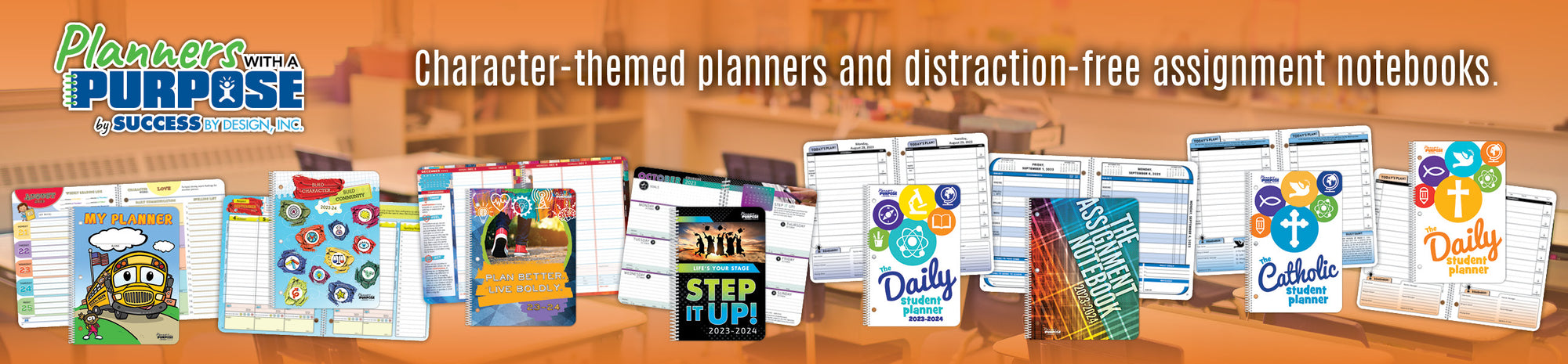 Educational Student Planners | Success By Design, Inc.