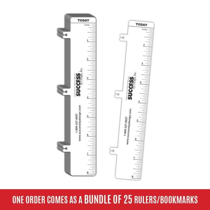 Buy A Sturdy Plastic Ruler / Bookmark Combined