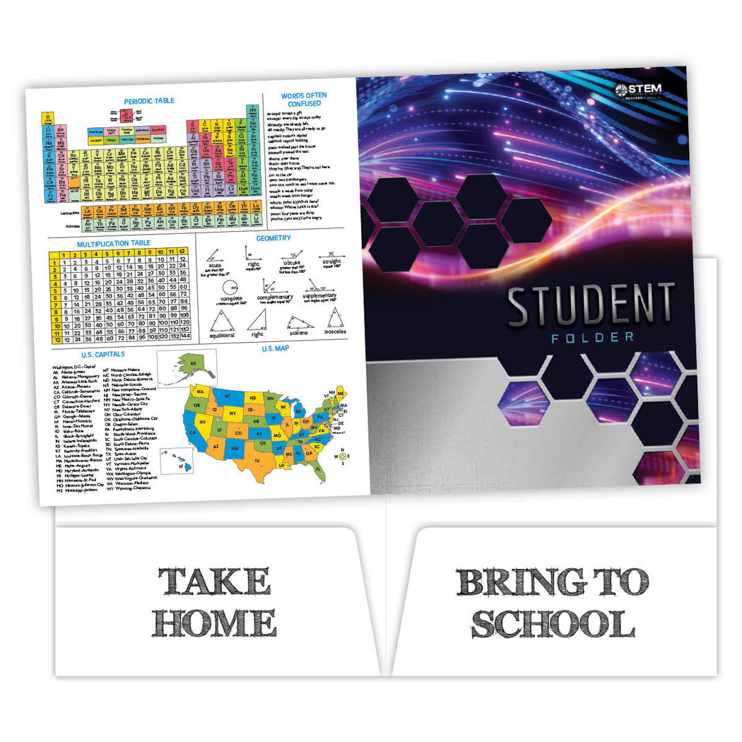 Student Folders for Schools | Success by Design, Inc.