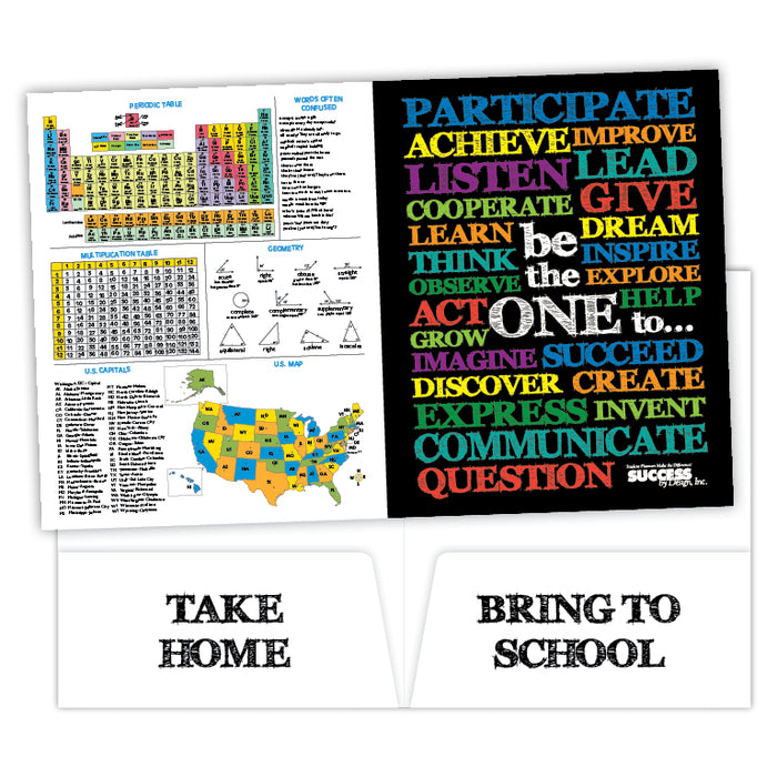 Student Folders for Schools | Success by Design, Inc.